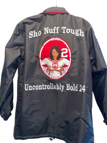 Delta Sigma Theta Line Jacket Reversible – Only Took Five